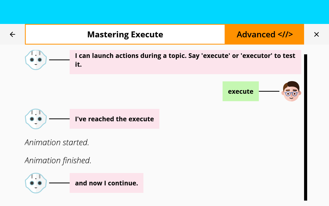 Mastering Execute — QiSDK